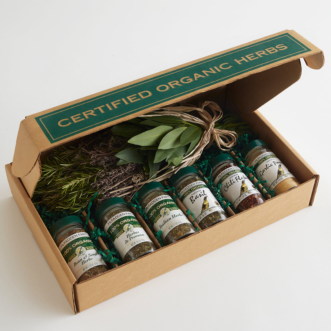 Organic Herb & Swag Gift Box – McFadden Family Vineyard & Farm